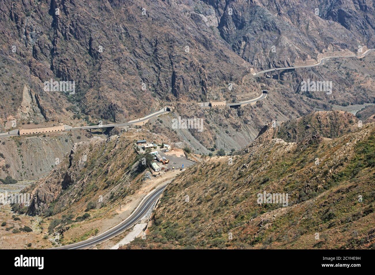 Nature of Hejaz Mountains close Taif city in Makkah Province Saudi ...
