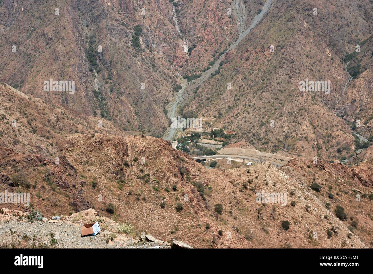 Nature of Hejaz Mountains close Taif city in Makkah Province Saudi ...