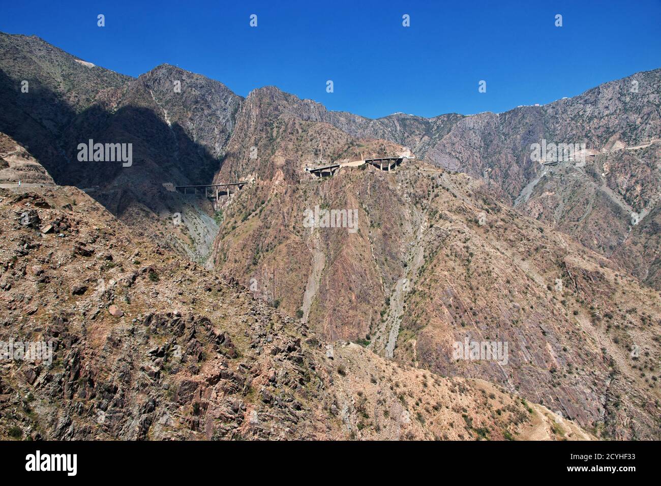 Nature of Hejaz Mountains close Taif city in Makkah Province Saudi ...