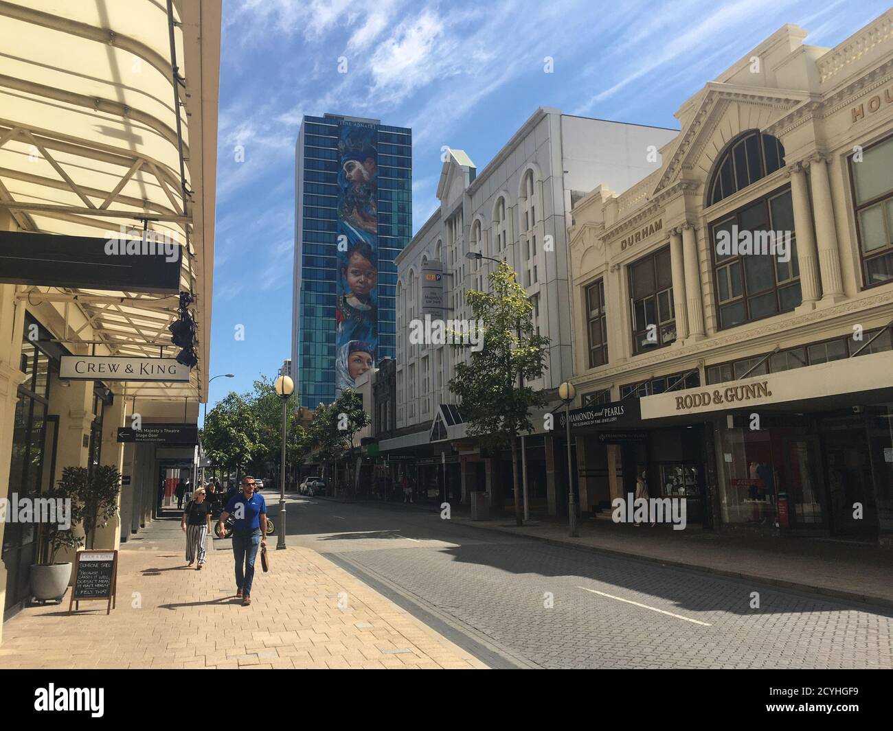 Australia Perth Busy Street People High Resolution Stock Photography ...