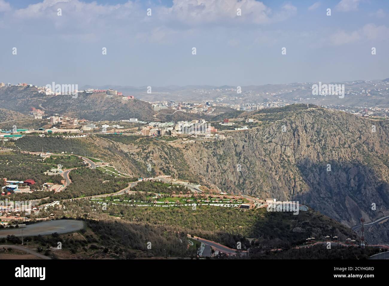 Nature of Hejaz Mountains close Taif city in Makkah Province Saudi ...