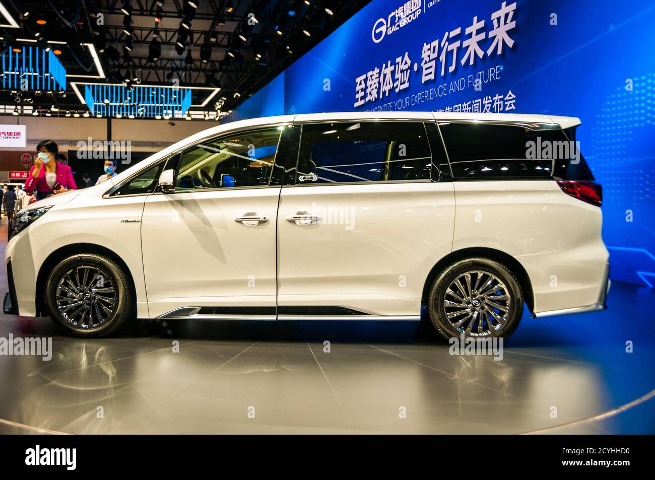 GAC Trumpchi M8 seen at the 2020 Beijing Auto Show Stock Photo - Alamy