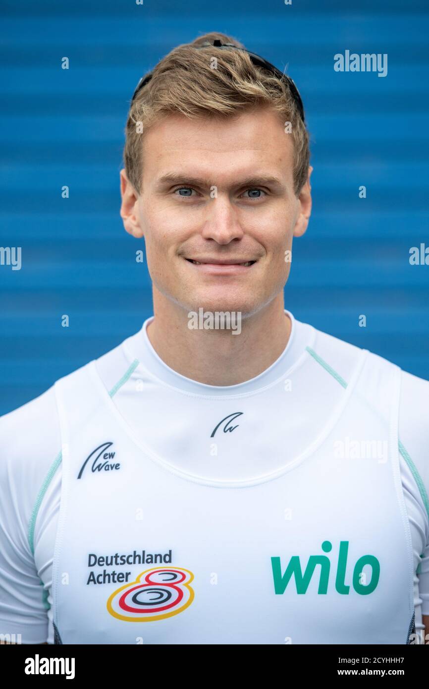 Hannes OCIK, rowing, presentation Germany-Achter, on October 1st, 2020 ...