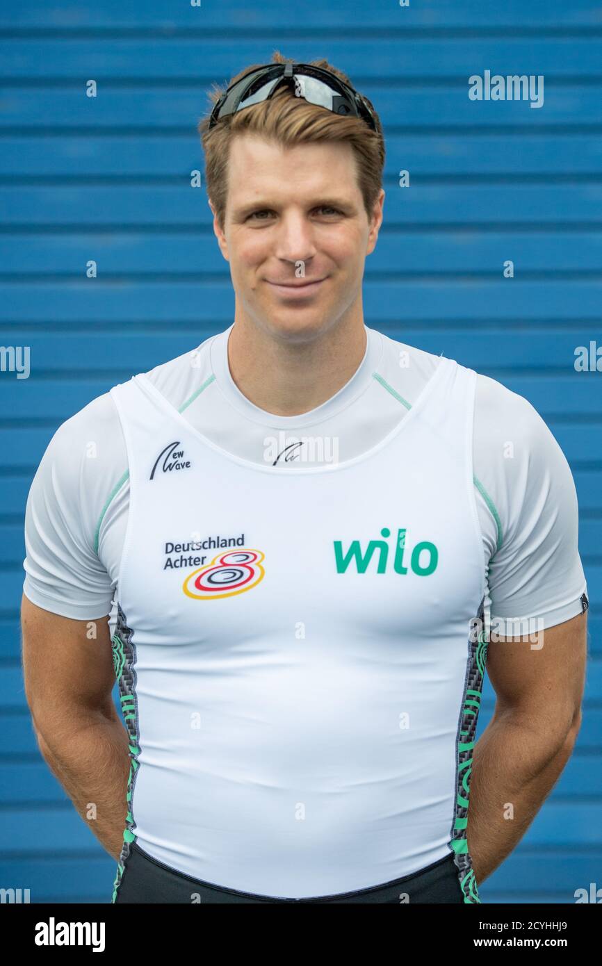 Richard SCHMIDT, rowing, presentation Germany-Achter, on October 1st ...