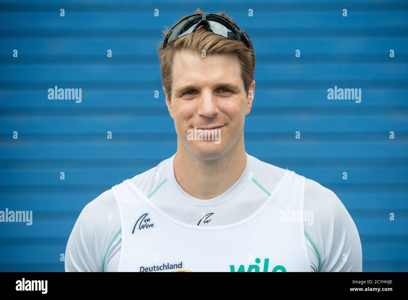 Richard SCHMIDT, rowing, presentation Germany-Achter, on October 1st ...