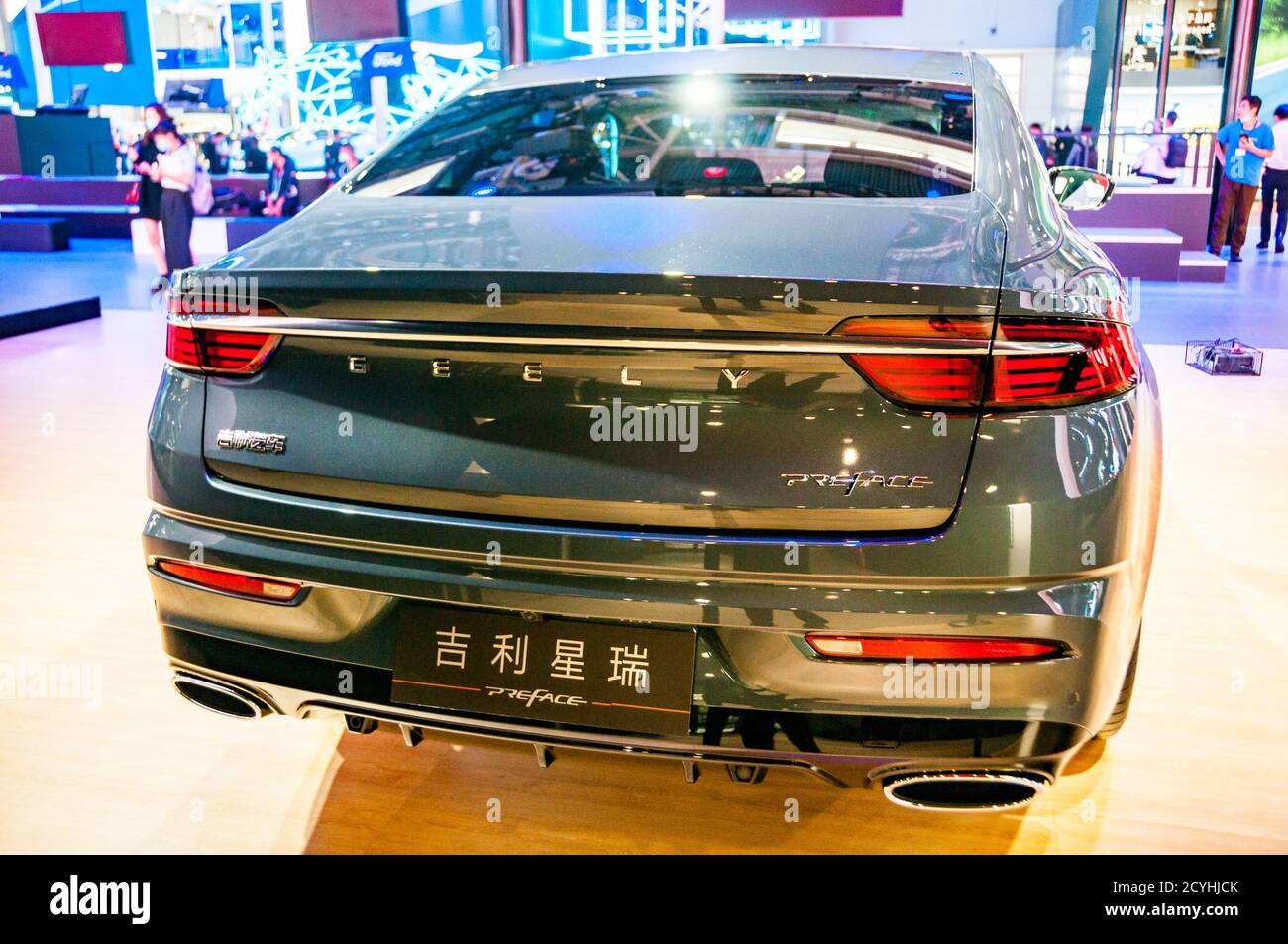 Geely Preface seen at the 2020 Beijing Auto Show Stock Photo - Alamy