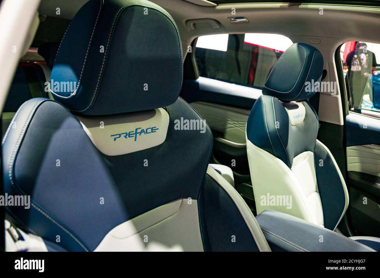 Geely Preface seen at the 2020 Beijing Auto Show Stock Photo - Alamy