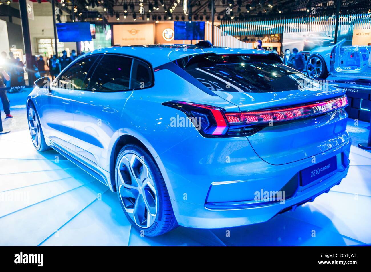 Lynk & Co Zero concept for an EV car seen at the 2020 Beijing Auto Show ...