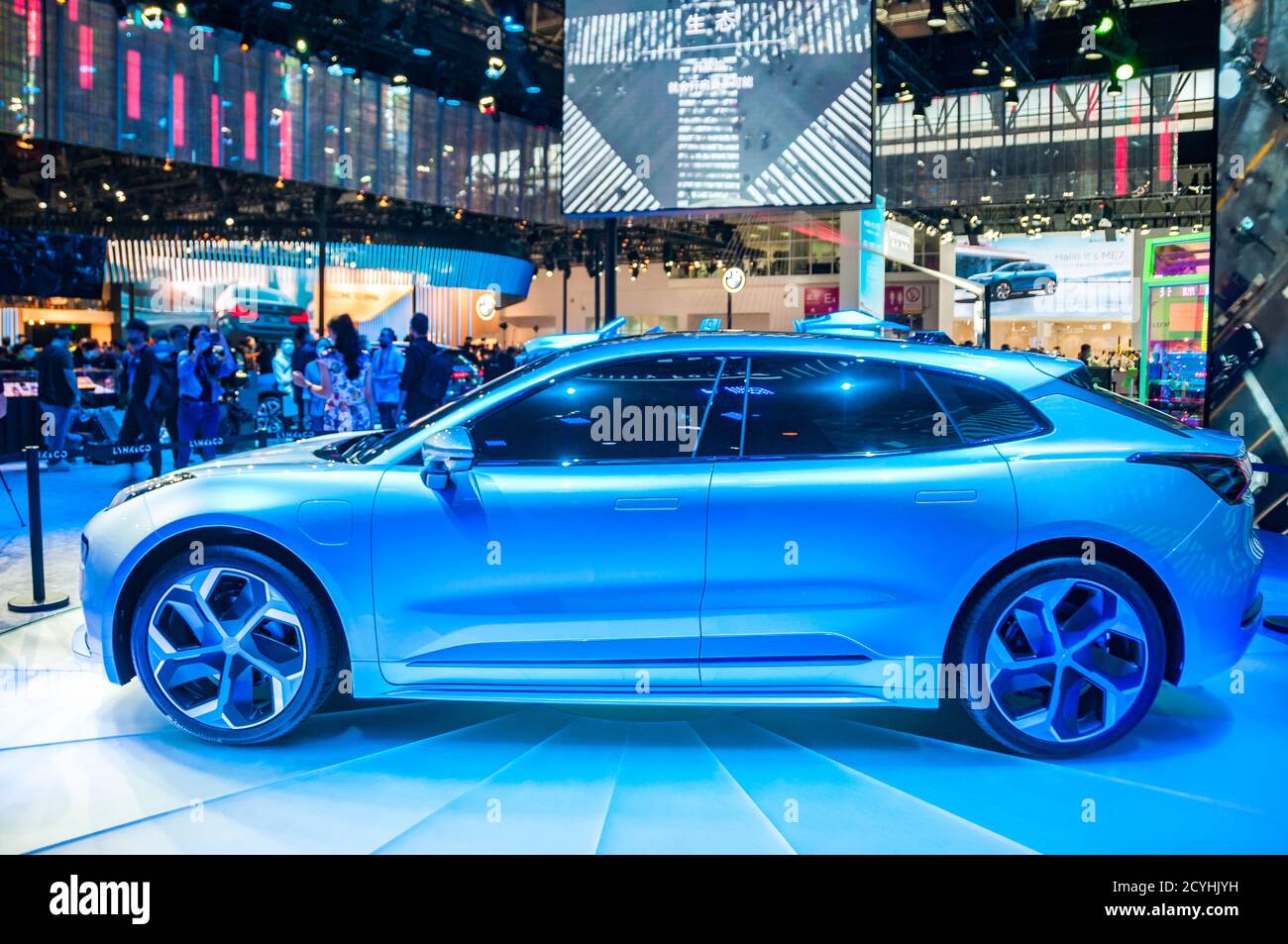 Lynk & Co Zero concept for an EV car seen at the 2020 Beijing Auto Show ...