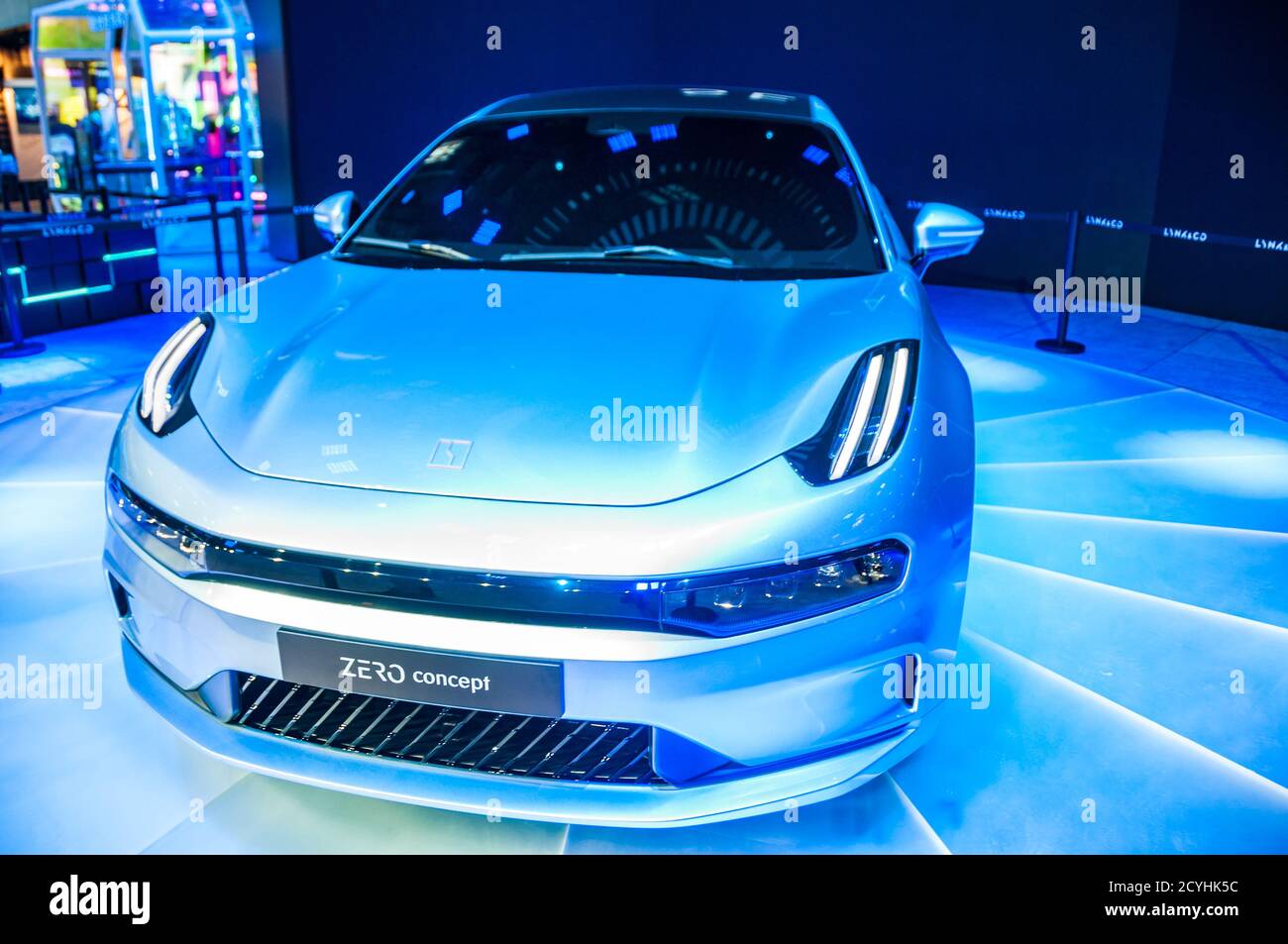 Lynk & Co Zero concept for an EV car seen at the 2020 Beijing Auto Show ...