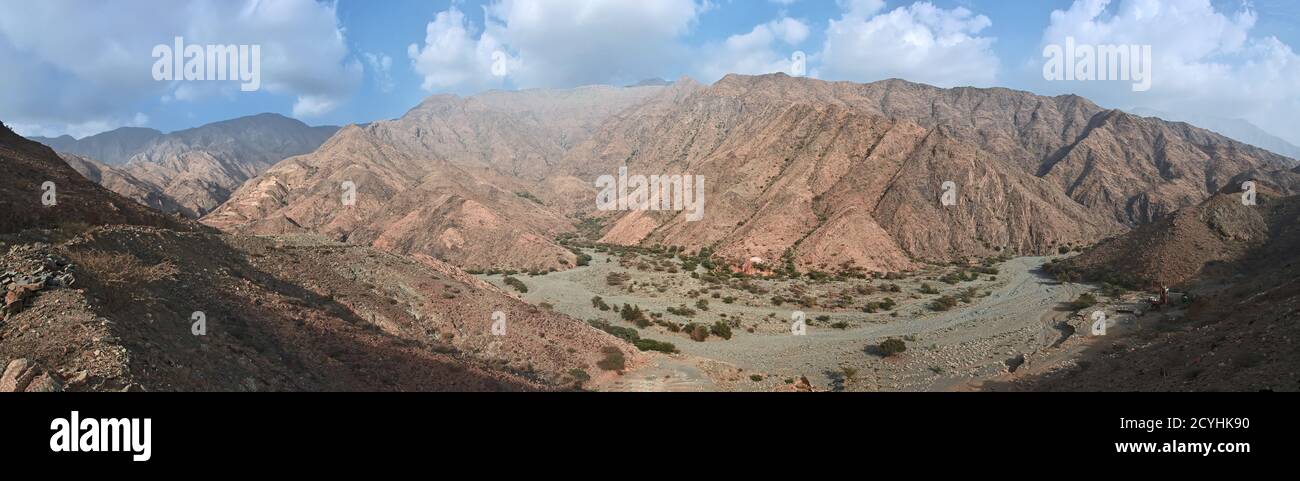 Nature of Hejaz Mountains close Taif city in Makkah Province Saudi ...