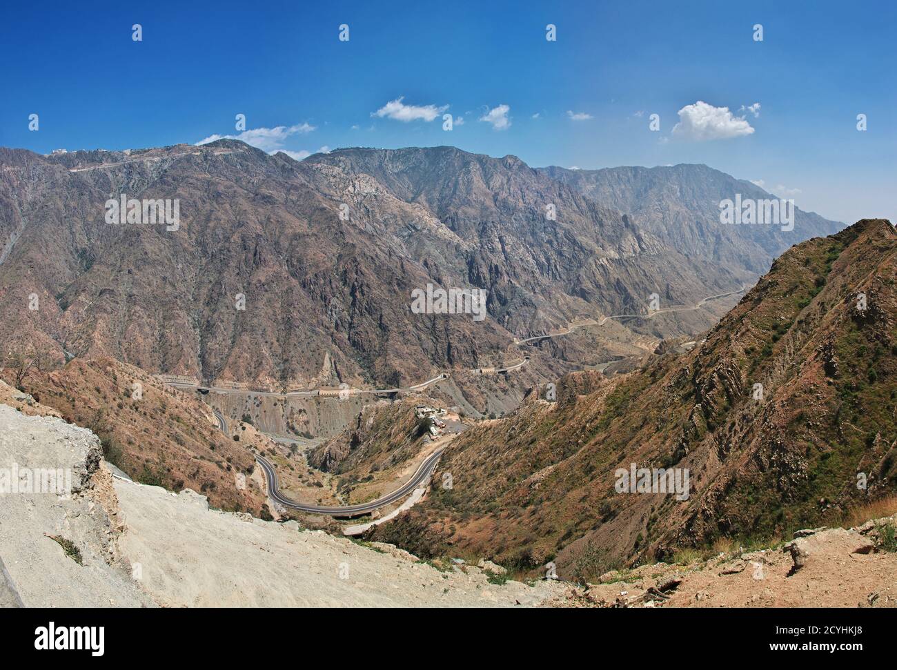 Nature of Hejaz Mountains close Taif city in Makkah Province Saudi ...