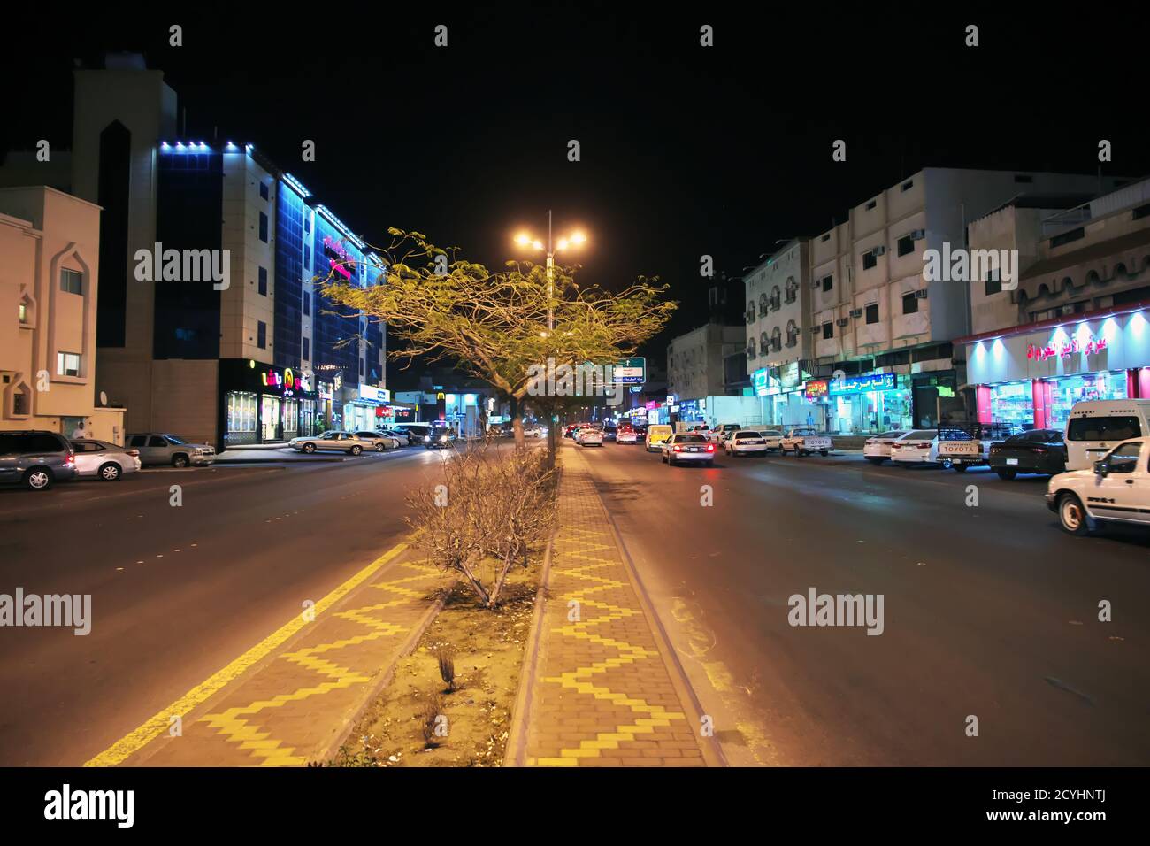 The street in Taif city, Saudi Arabia Stock Photo - Alamy