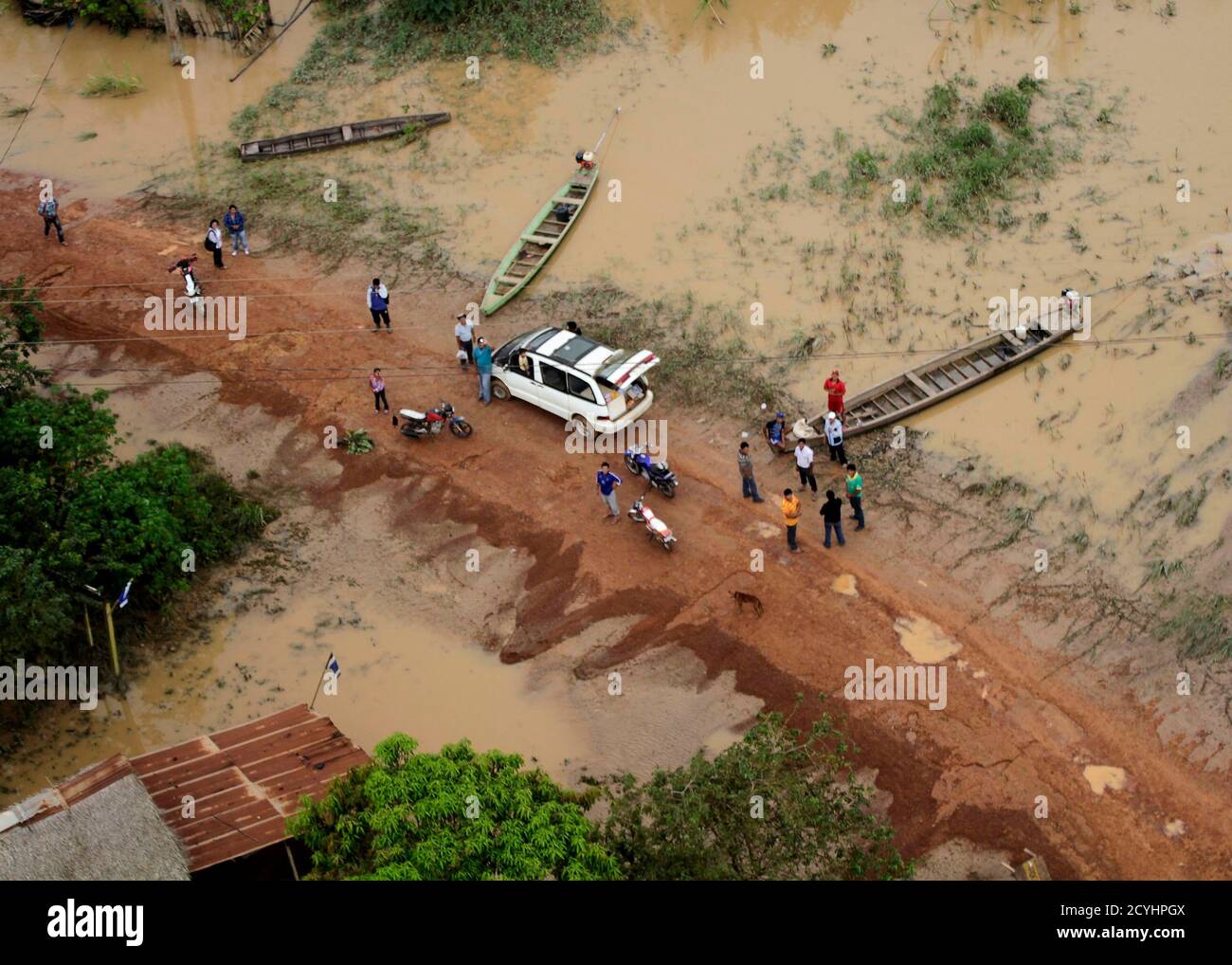 Brazil bolivia border aerial hi-res stock photography and images - Alamy