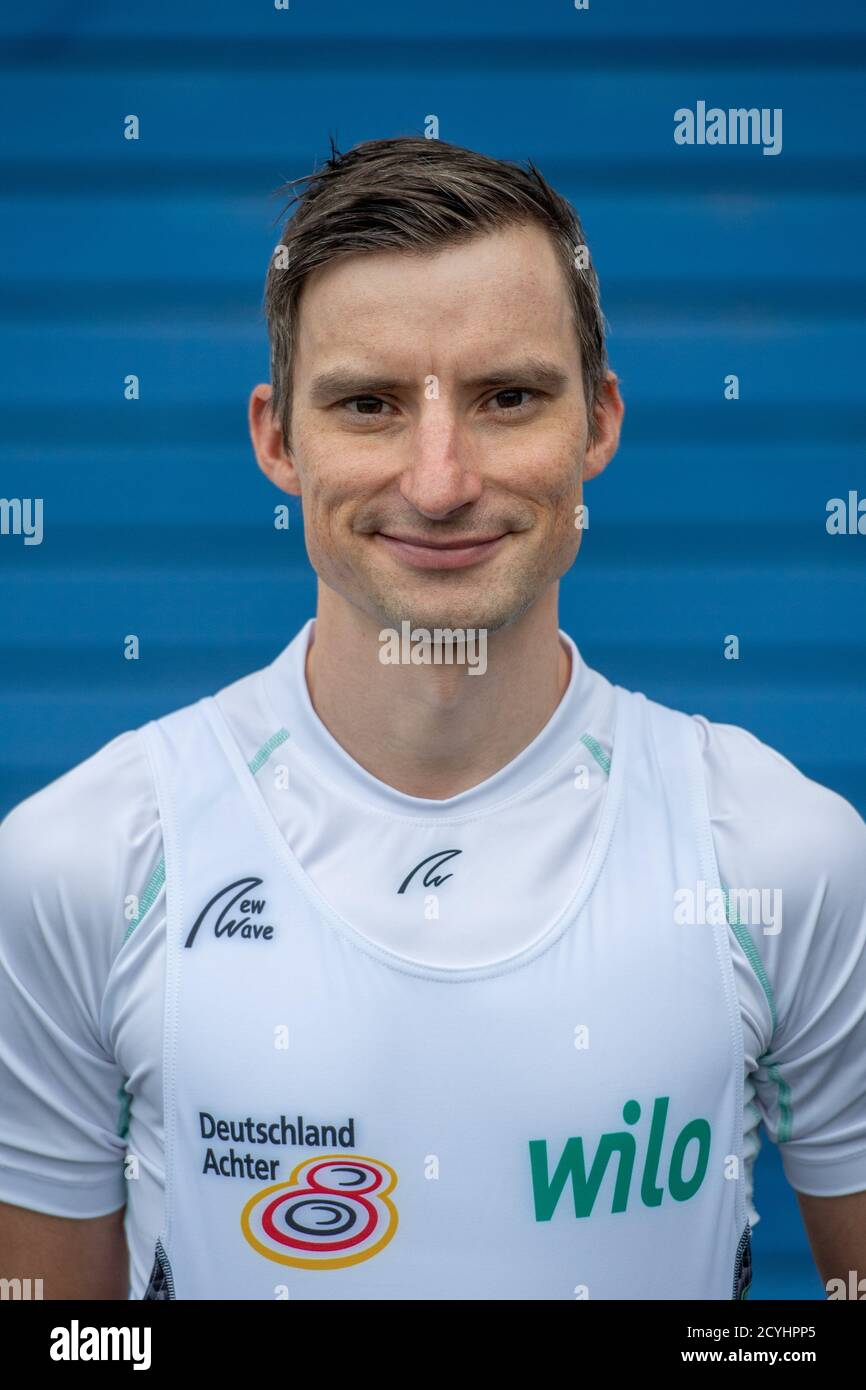 Martin SAUER, rowing, presentation Germany-Achter, on October 1st, 2020 ...