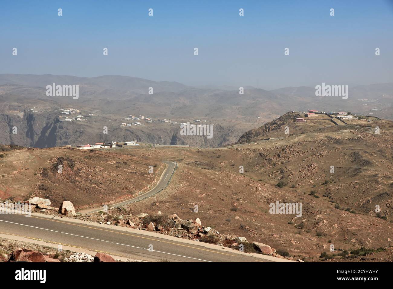 In The Background The Mountains Of Saudi Arabia High Resolution Stock ...