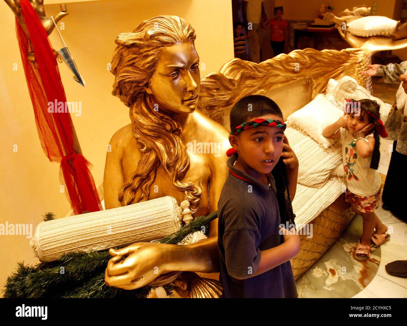 Aisha gaddafi hi-res stock photography and images - Alamy