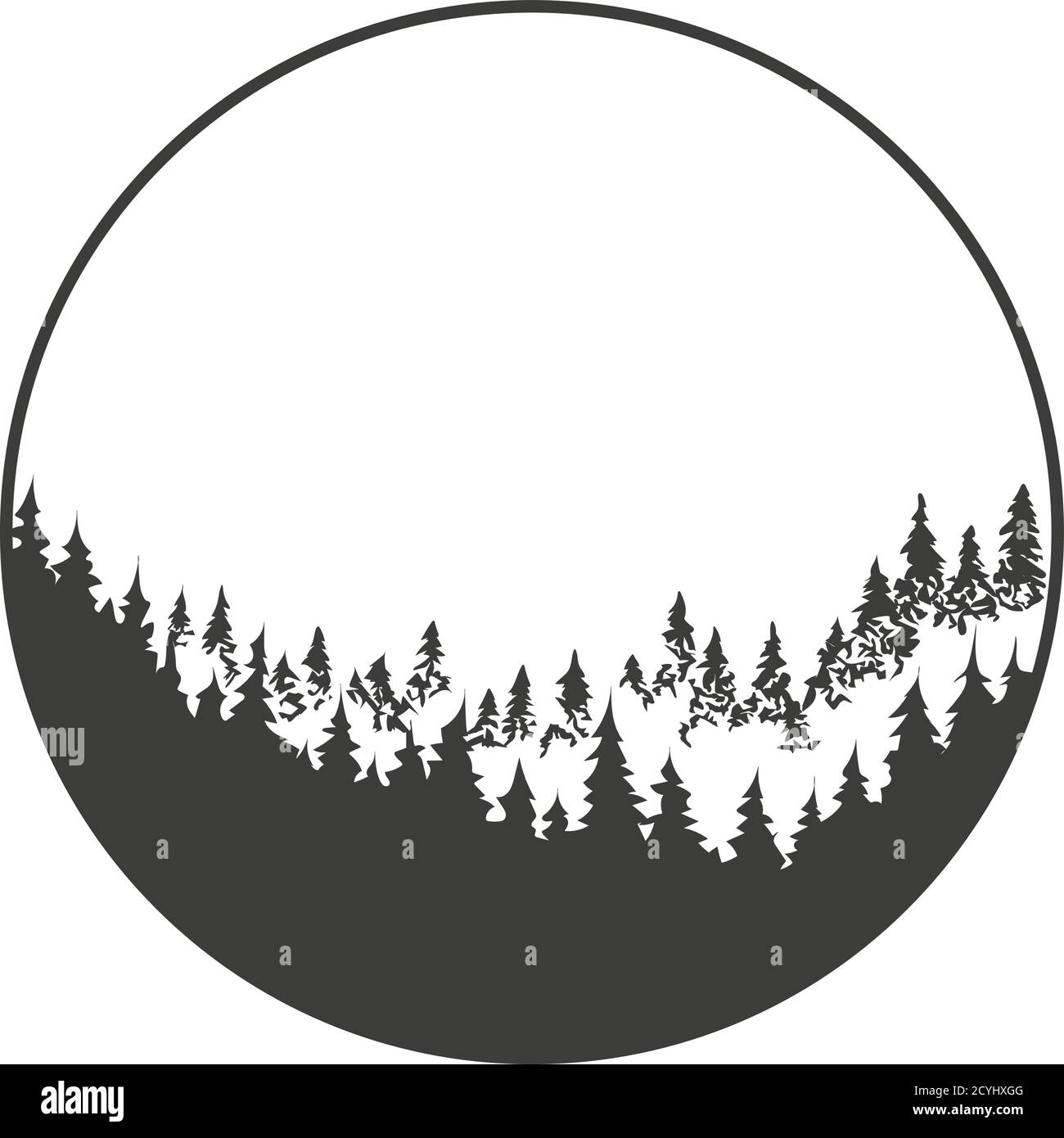 Turning pine Stock Vector Images - Alamy