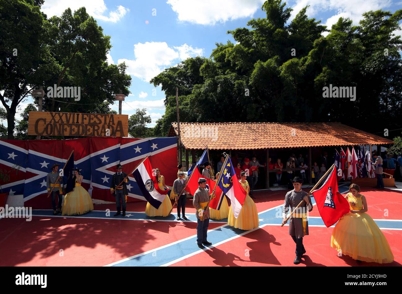 Confederate party hi-res stock photography and images - Alamy