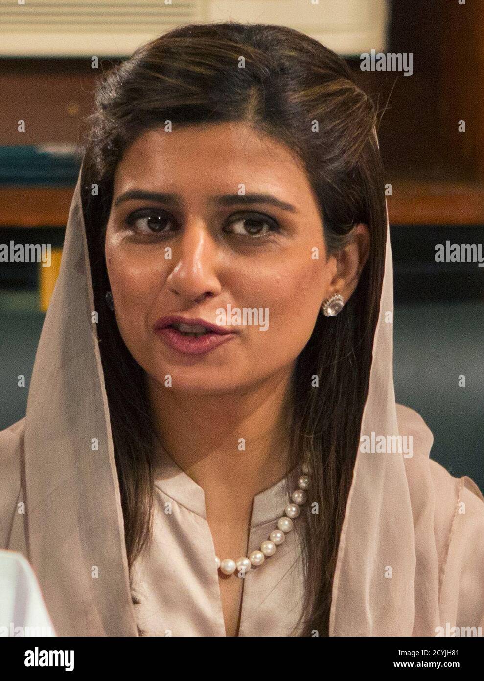 Pakistani foreign minister hina rabbani hi-res stock photography and ...