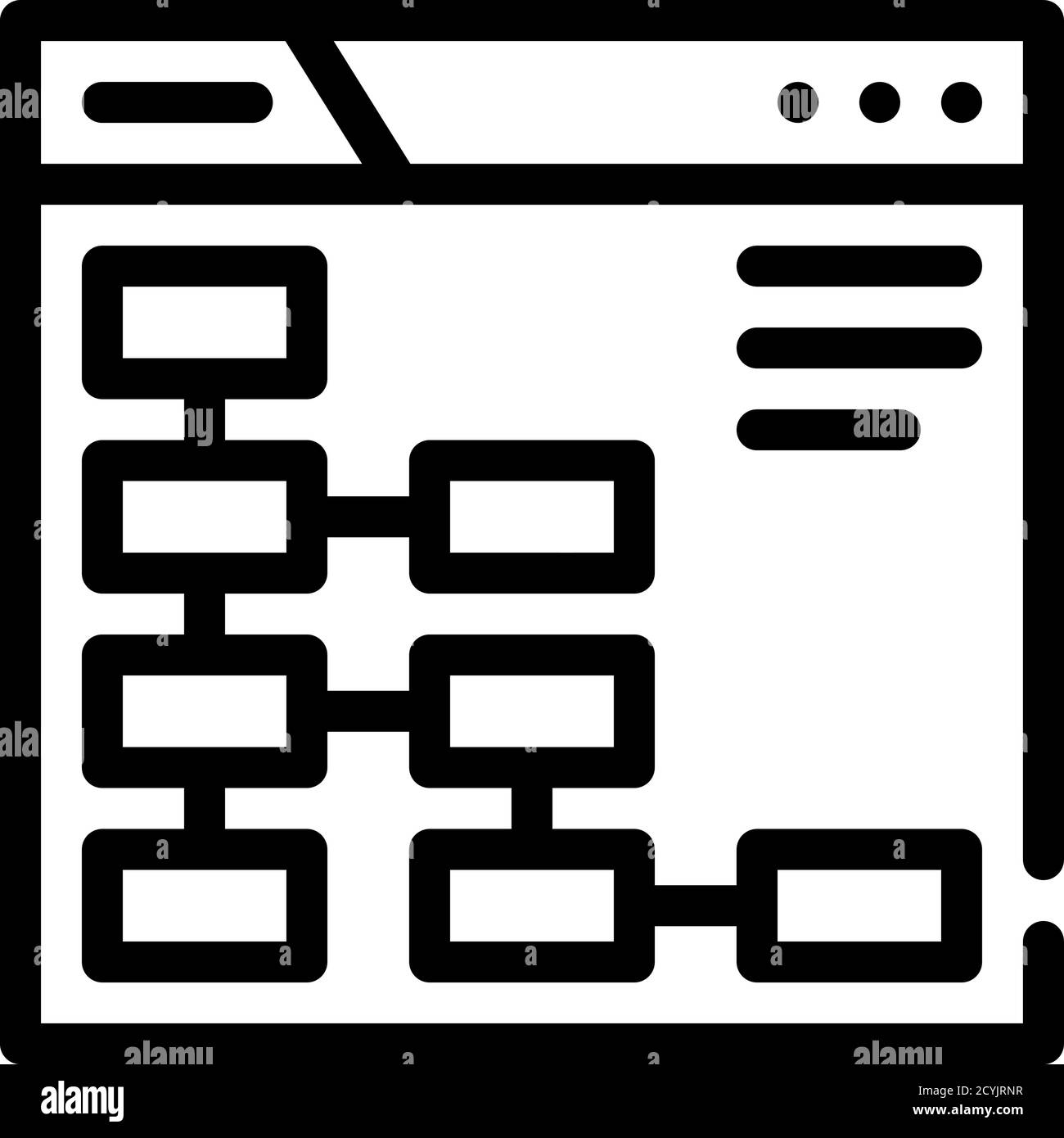 website position seo optimization line icon vector illustration Stock ...