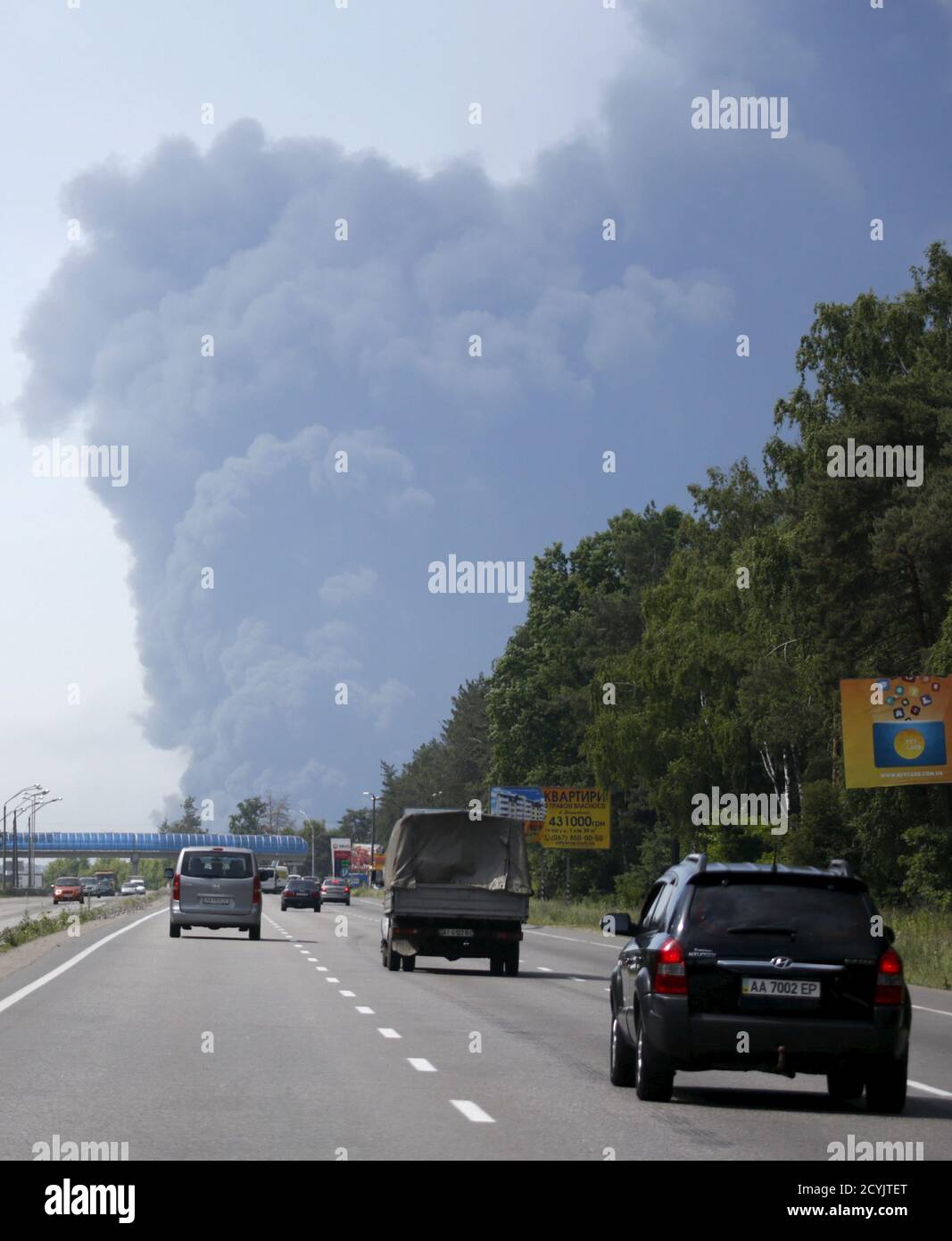 Kiev ukraine motorway hi-res stock photography and images - Alamy