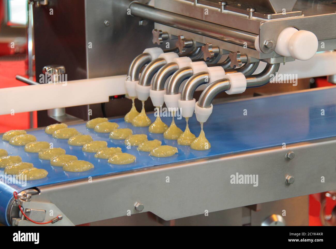 A Modern Mass Production Food Processing Machine Stock Photo - Alamy
