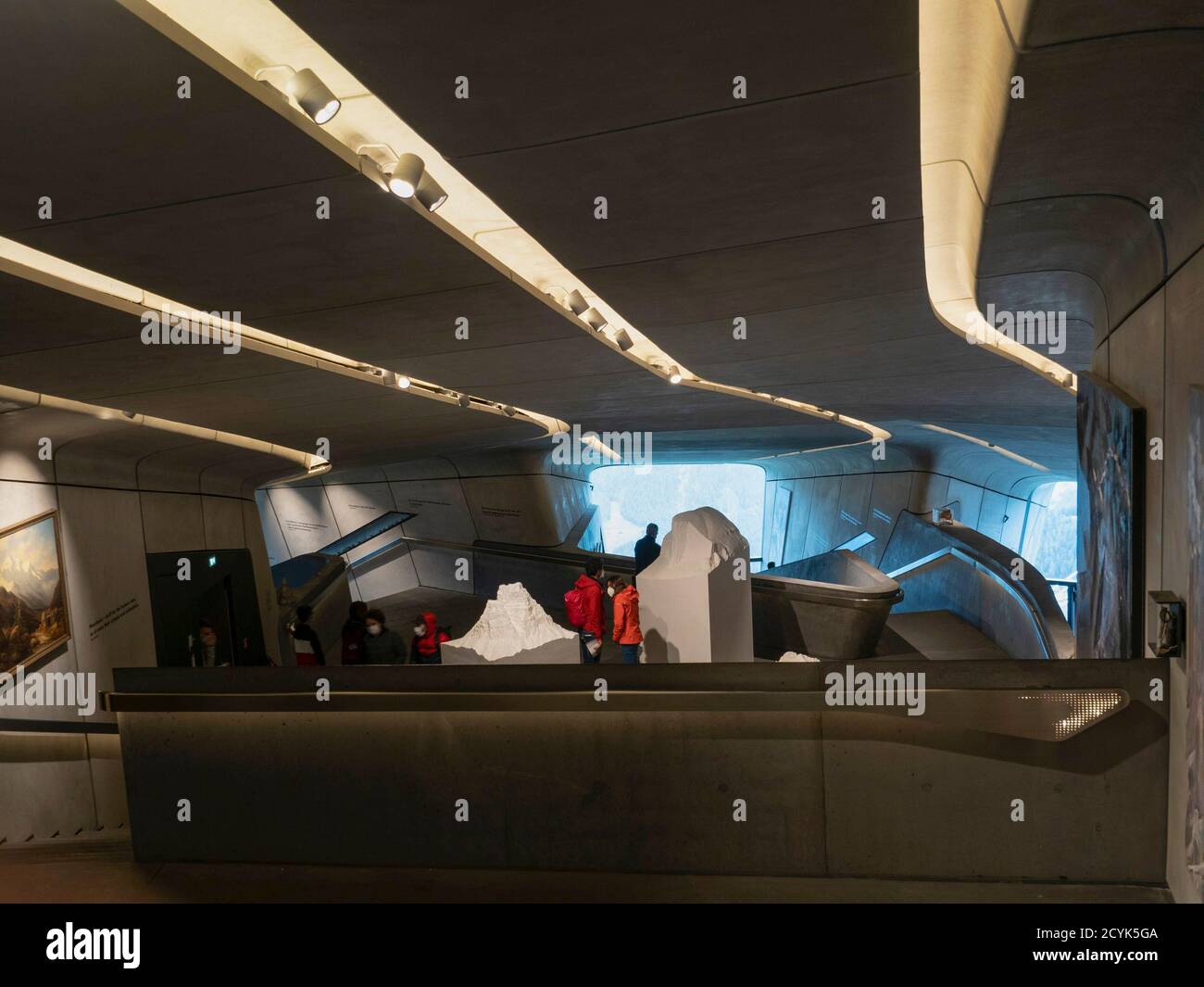 PLAN DE CORONES, ITALY - AUGUST 4 2020 - MMM Corones on Kronplatz ...