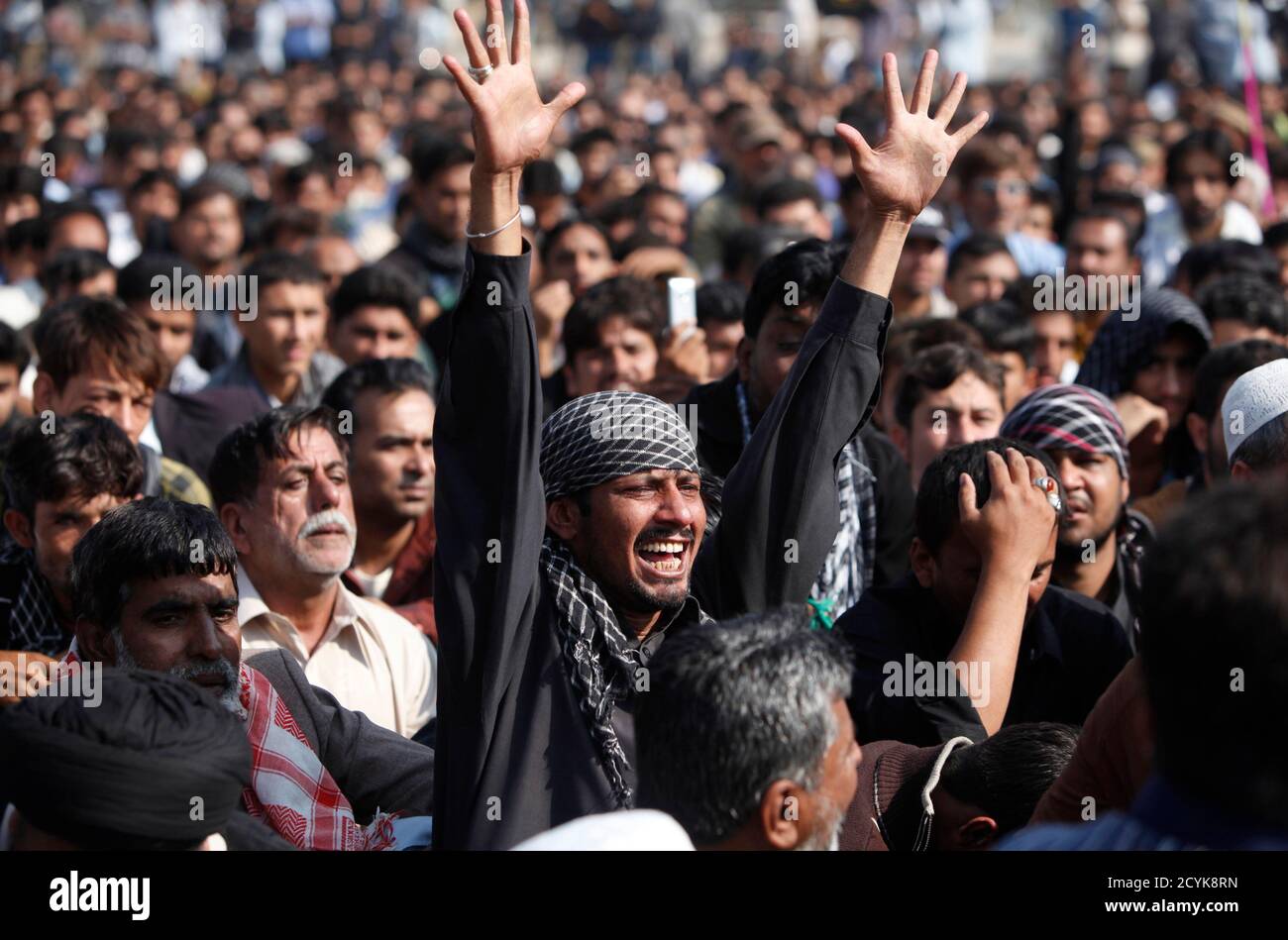 Majlis wahdat e muslimeen mwm leader allama hi-res stock photography ...