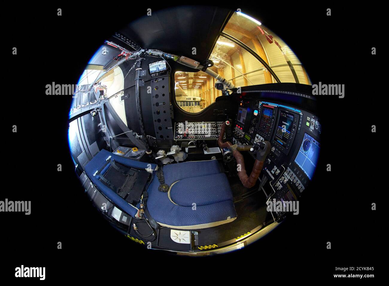 Solar impulse 2 cockpit hi-res stock photography and images - Alamy
