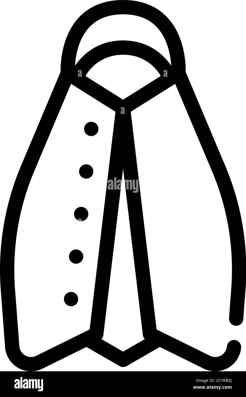 rain cover line icon vector black illustration Stock Vector Image & Art ...