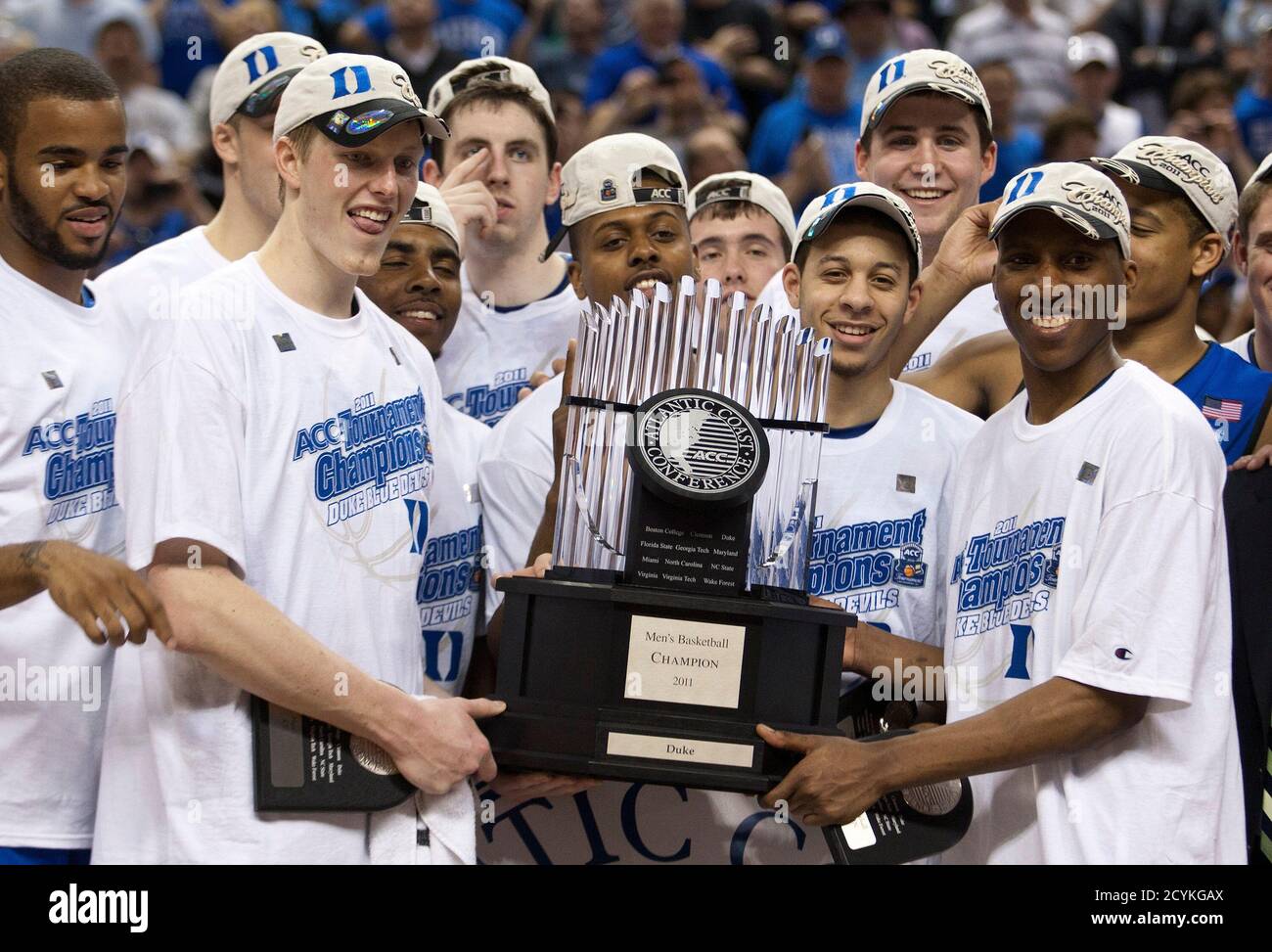 Duke blue devils celebrate hi-res stock photography and images - Alamy