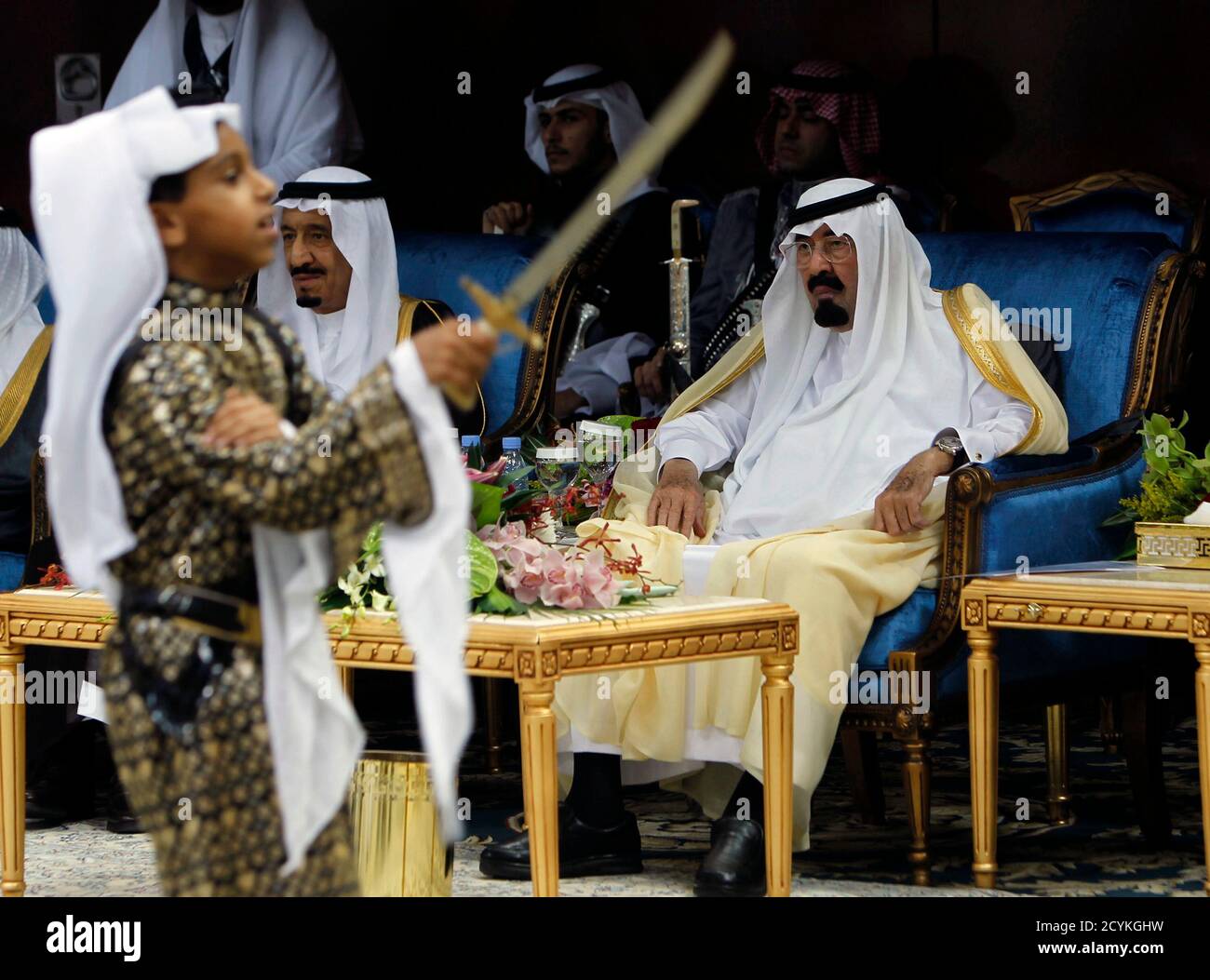 King salman family hi-res stock photography and images - Alamy