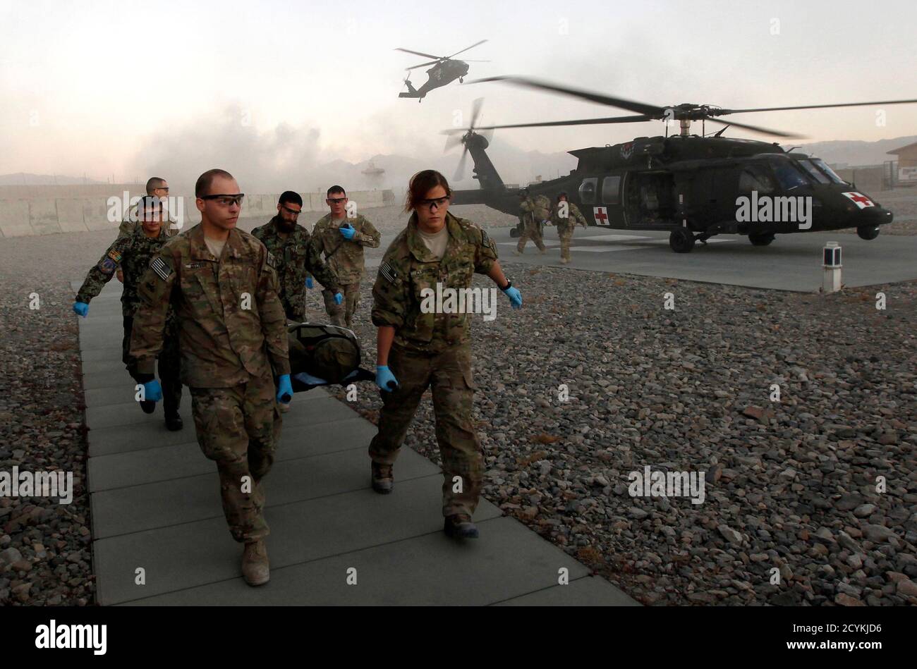 On forward operating base shank hi-res stock photography and images - Alamy