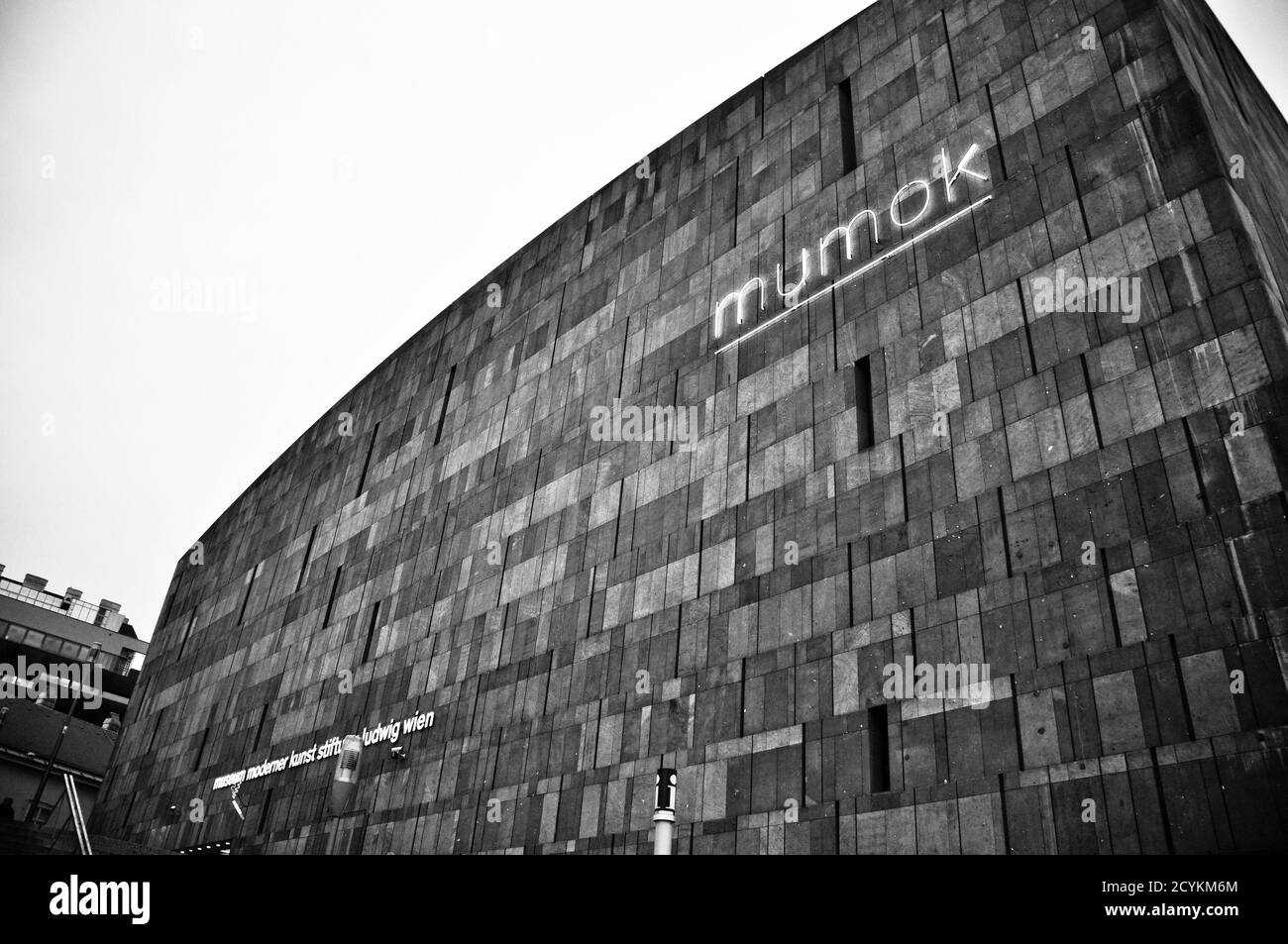 Wien, Austria - Building of MUMOK (Museum Moderner Kunst or Museum of ...