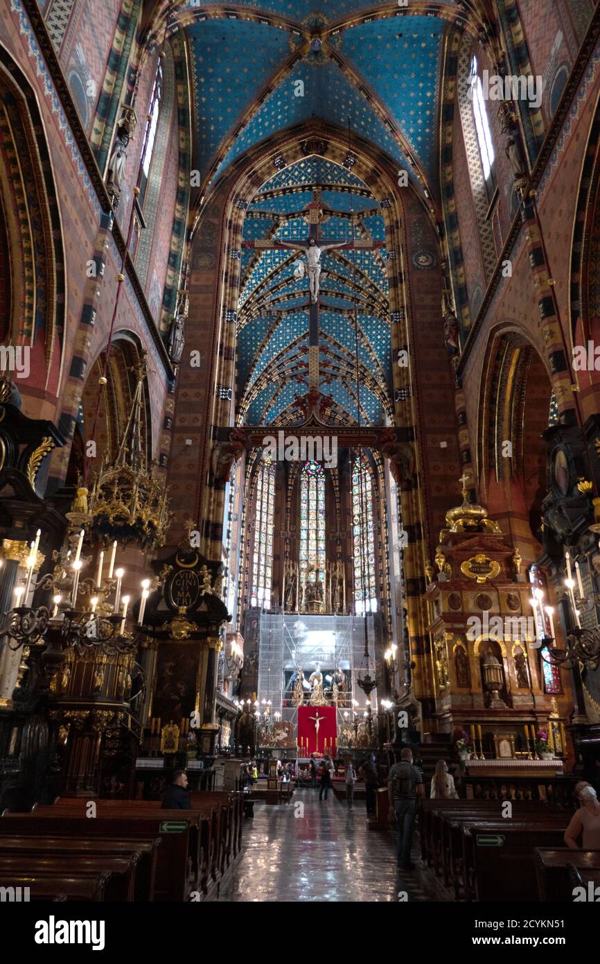 Altar st marys church poland hi-res stock photography and images - Alamy