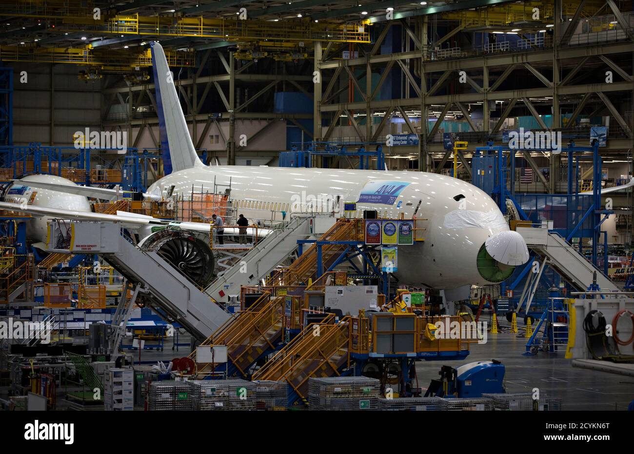 Boeing company's everett hi-res stock photography and images - Alamy