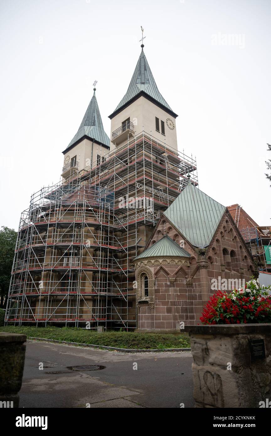 Murrhardt, Germany. 29th Sep, 2020. The town church of the protestant ...