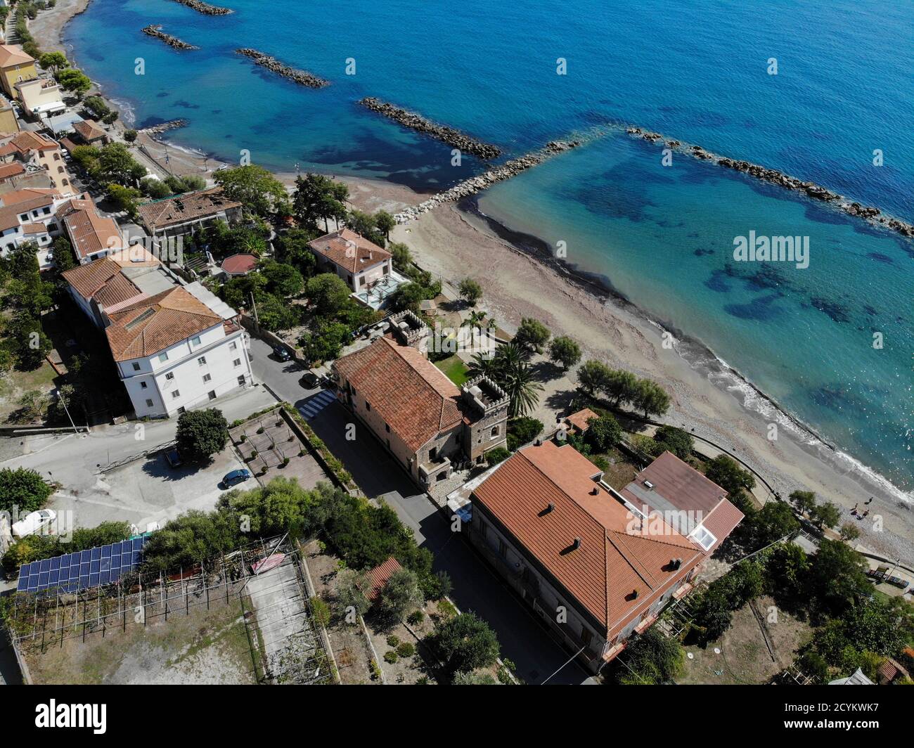 Pioppi, Pollica, Cilento, Salerno Stock Photo - Alamy
