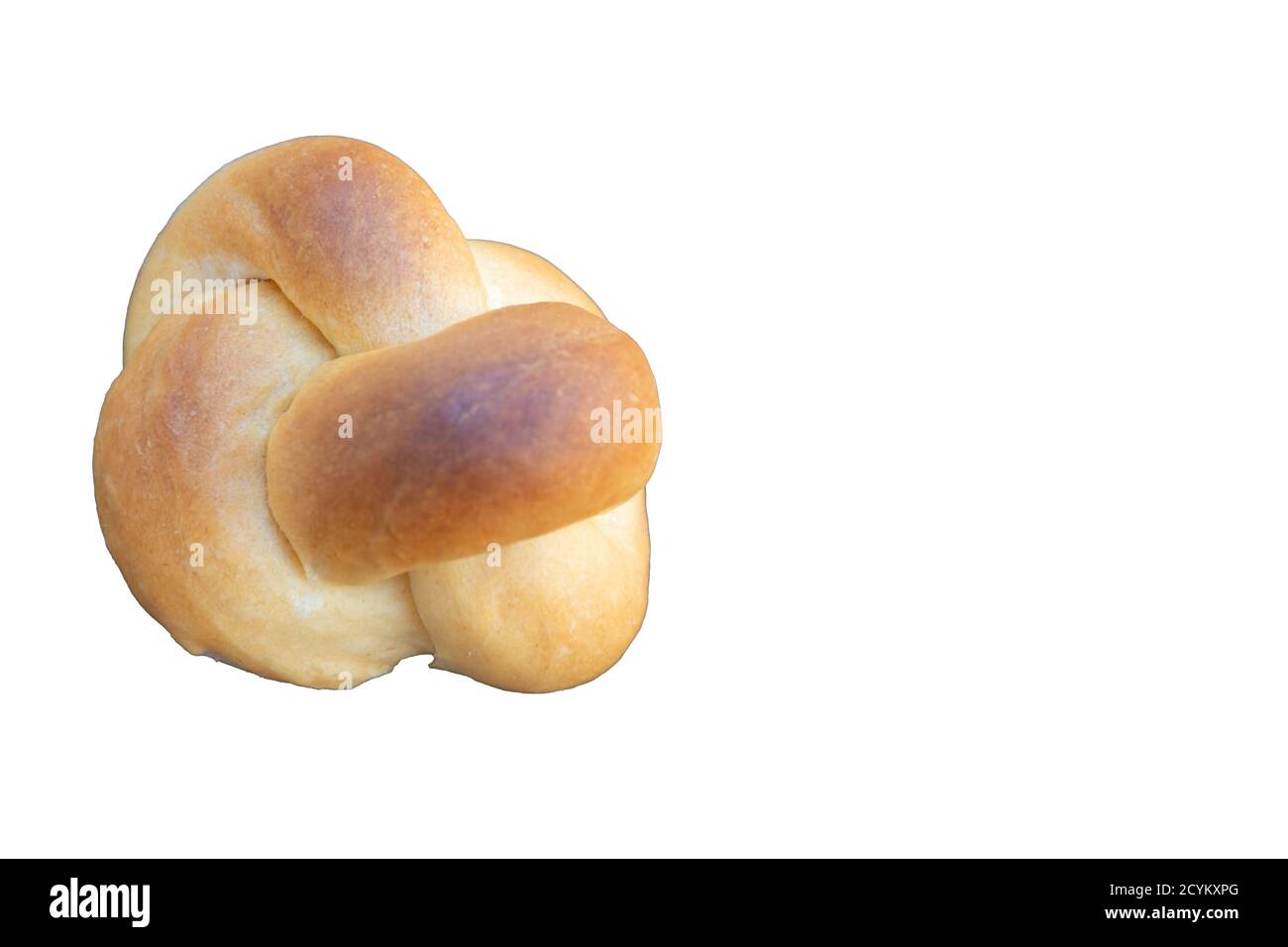Close up of bread knots isolated on background Stock Photo - Alamy