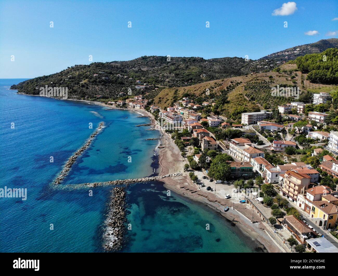 Pioppi, Pollica, Cilento, Salerno Stock Photo - Alamy