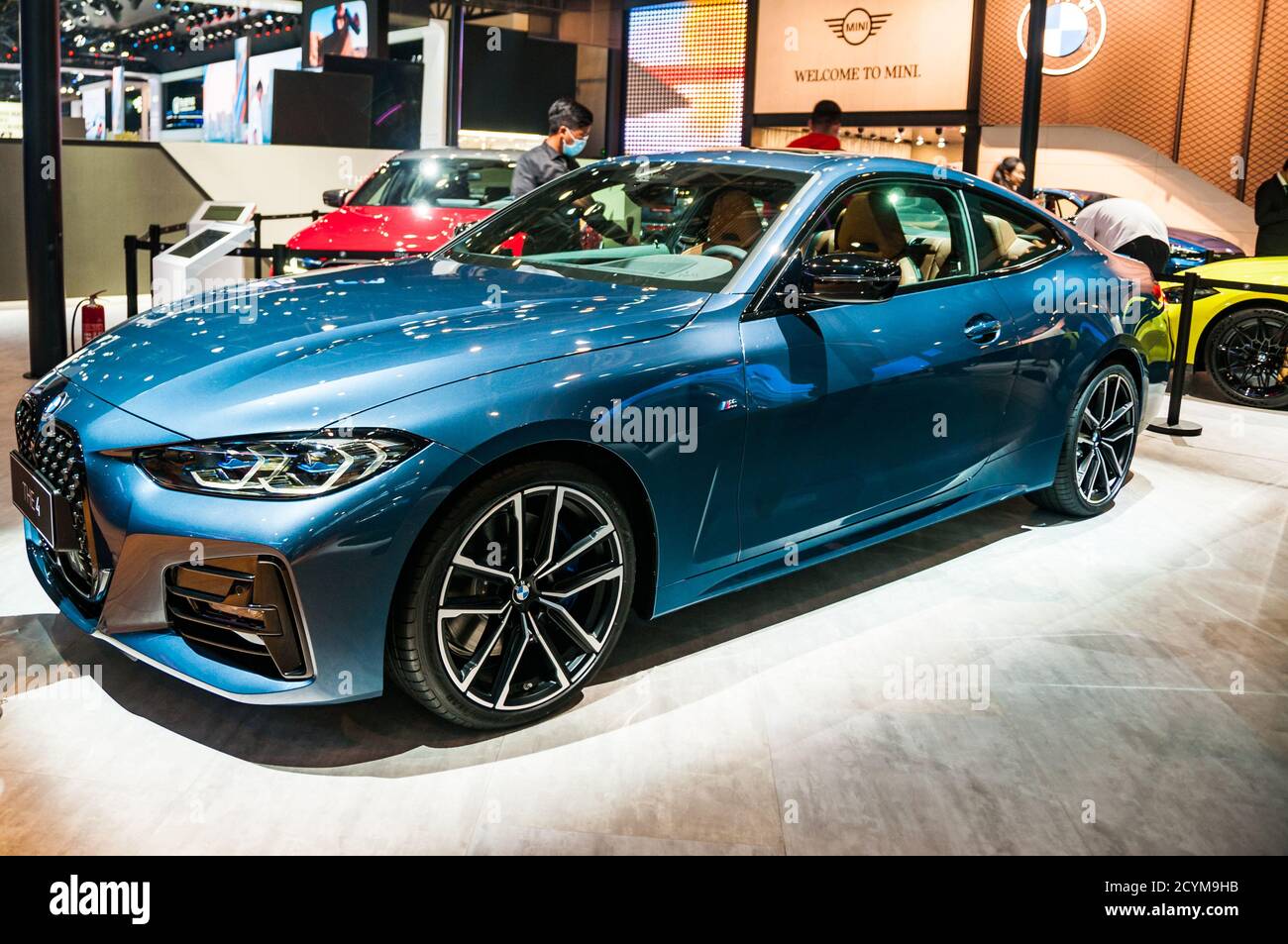 BMW 4 series seen at the 2020 Beijing Auto Show Stock Photo - Alamy