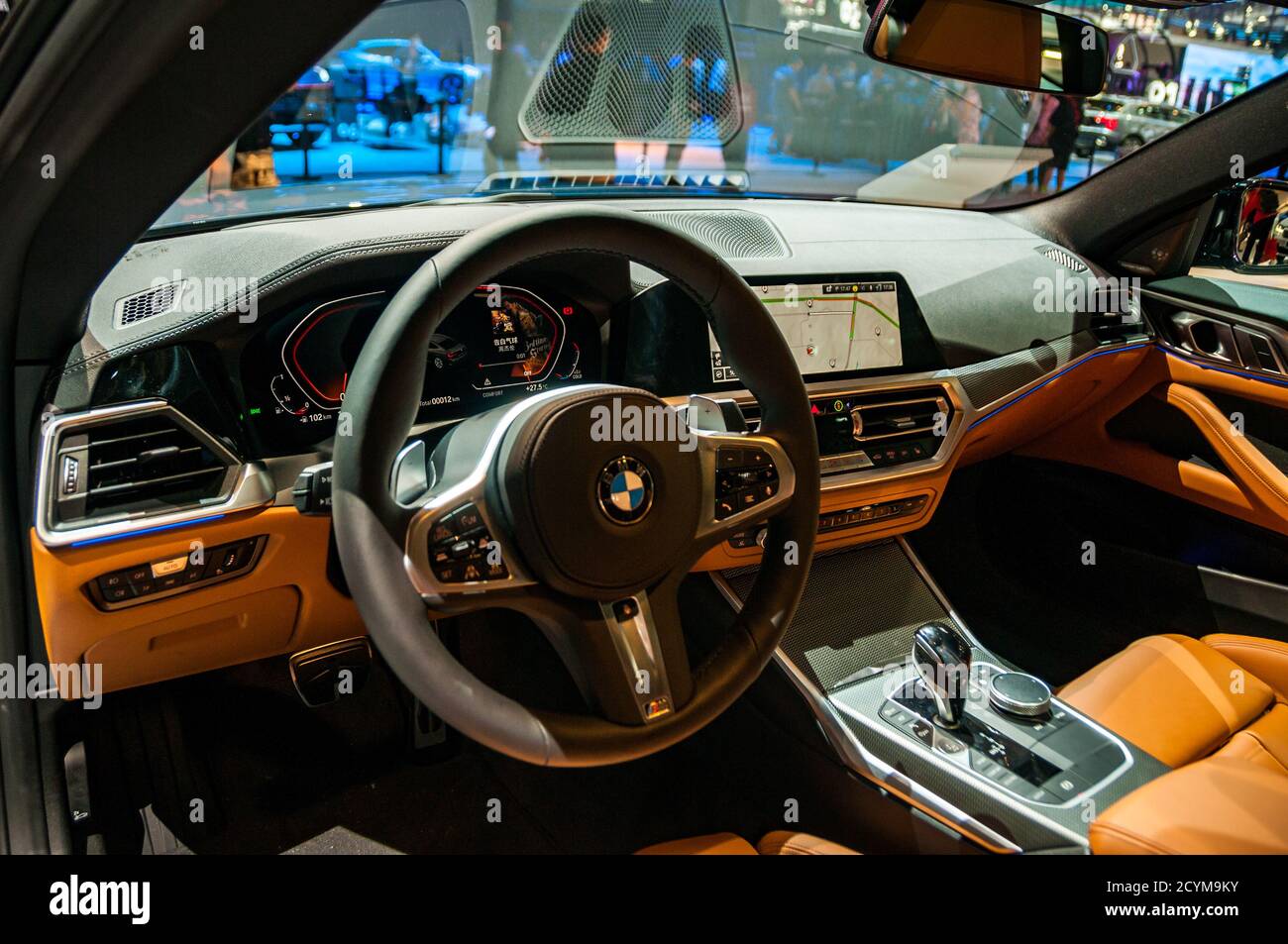 BMW 4 series seen at the 2020 Beijing Auto Show Stock Photo - Alamy