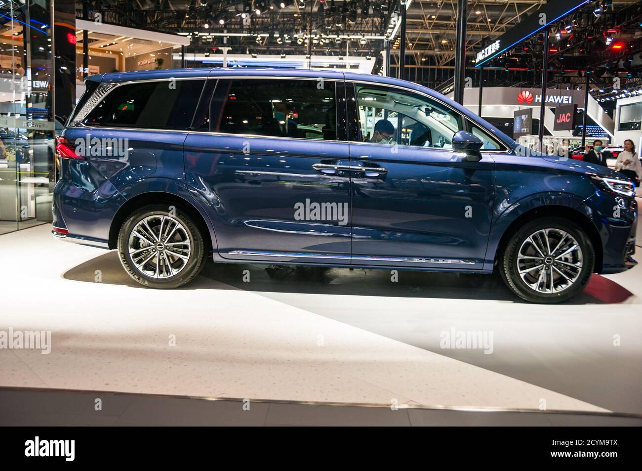 Roewe iMax 8 seen at the 2020 Beijing Auto Show Stock Photo - Alamy