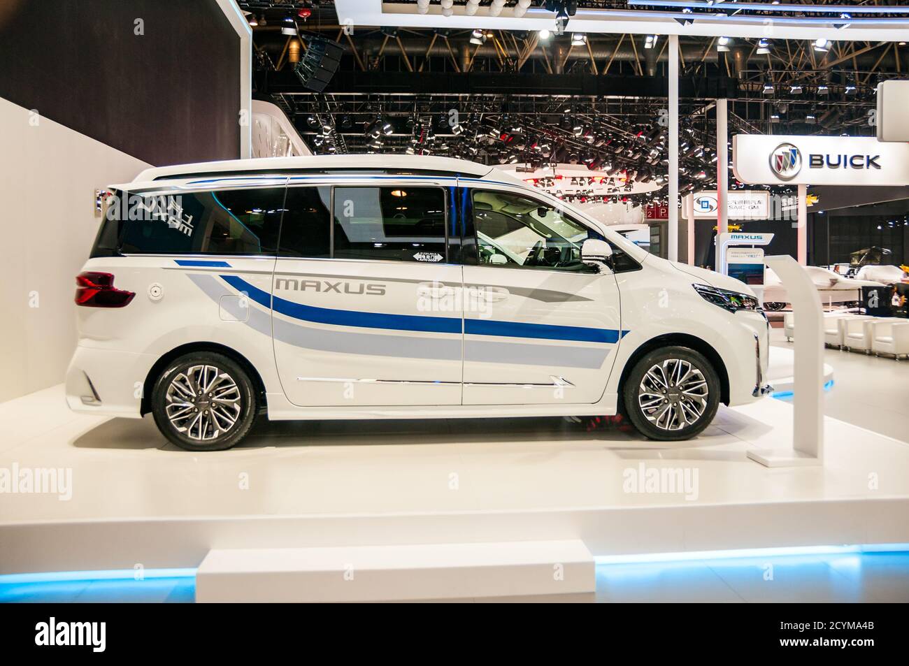 Maxus RG20 camper seen at the 2020 Beijing Auto Show Stock Photo - Alamy