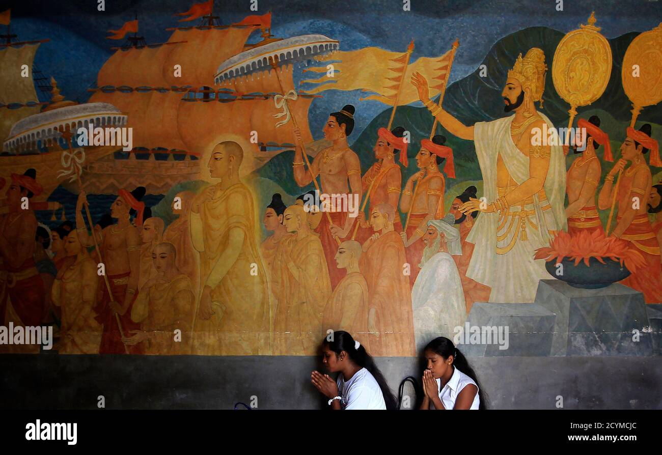 Devotees are visiting the temples hi-res stock photography and images ...