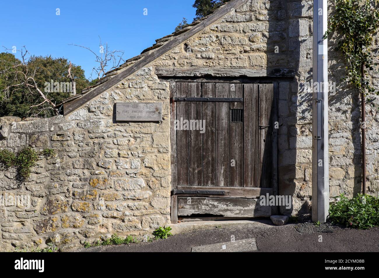The Old Fire Engine House in the village of Freshford near Bath Stock ...
