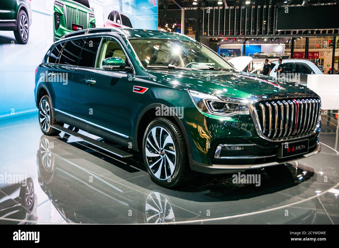 The HS7+ a stretched limo version of the Hongqi HS7 SUV seen at the ...