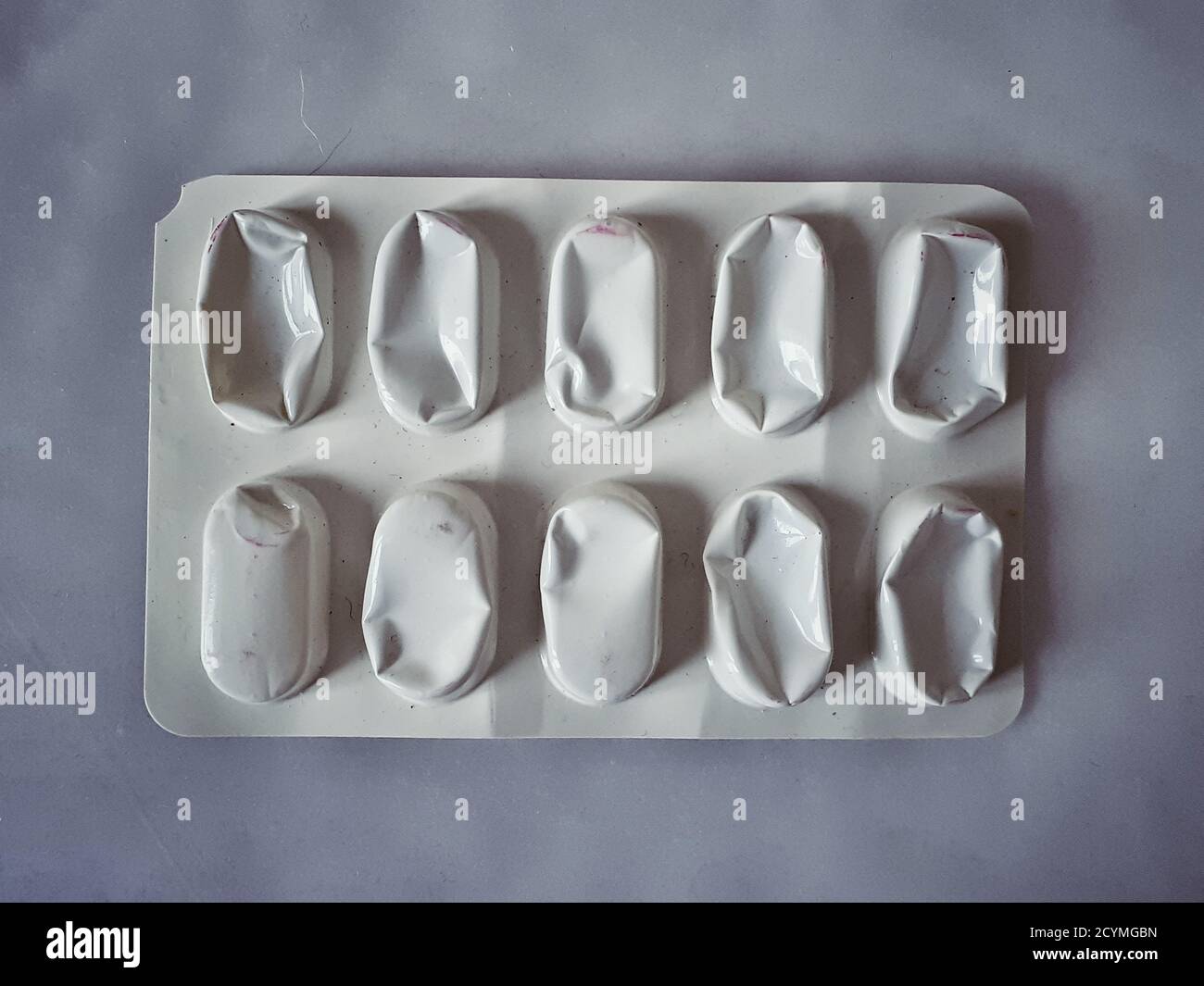 Empty pill pack Stock Photo - Alamy