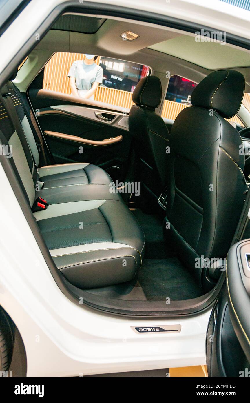 Roewe ei6 Max PHEV seen at the 2020 Beijing Auto Show Stock Photo - Alamy